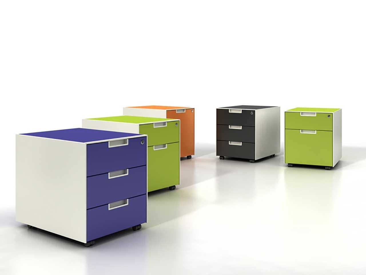 Cajoneras con ruedas - Metalundia